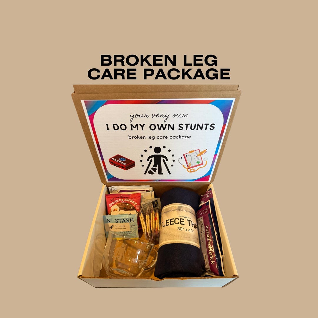 Broken Leg Care Package - Etsy