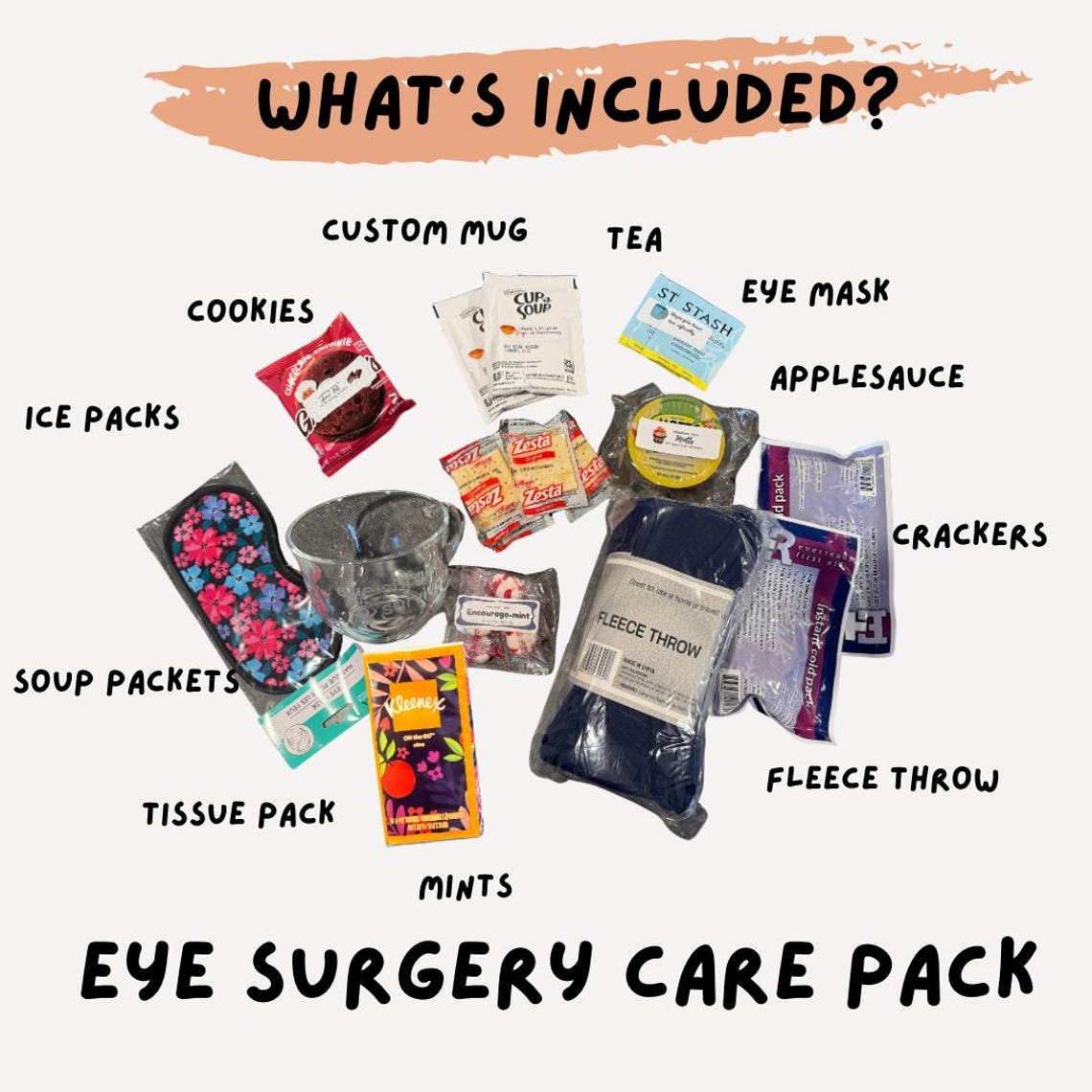 Eye Surgery Care Package - Etsy