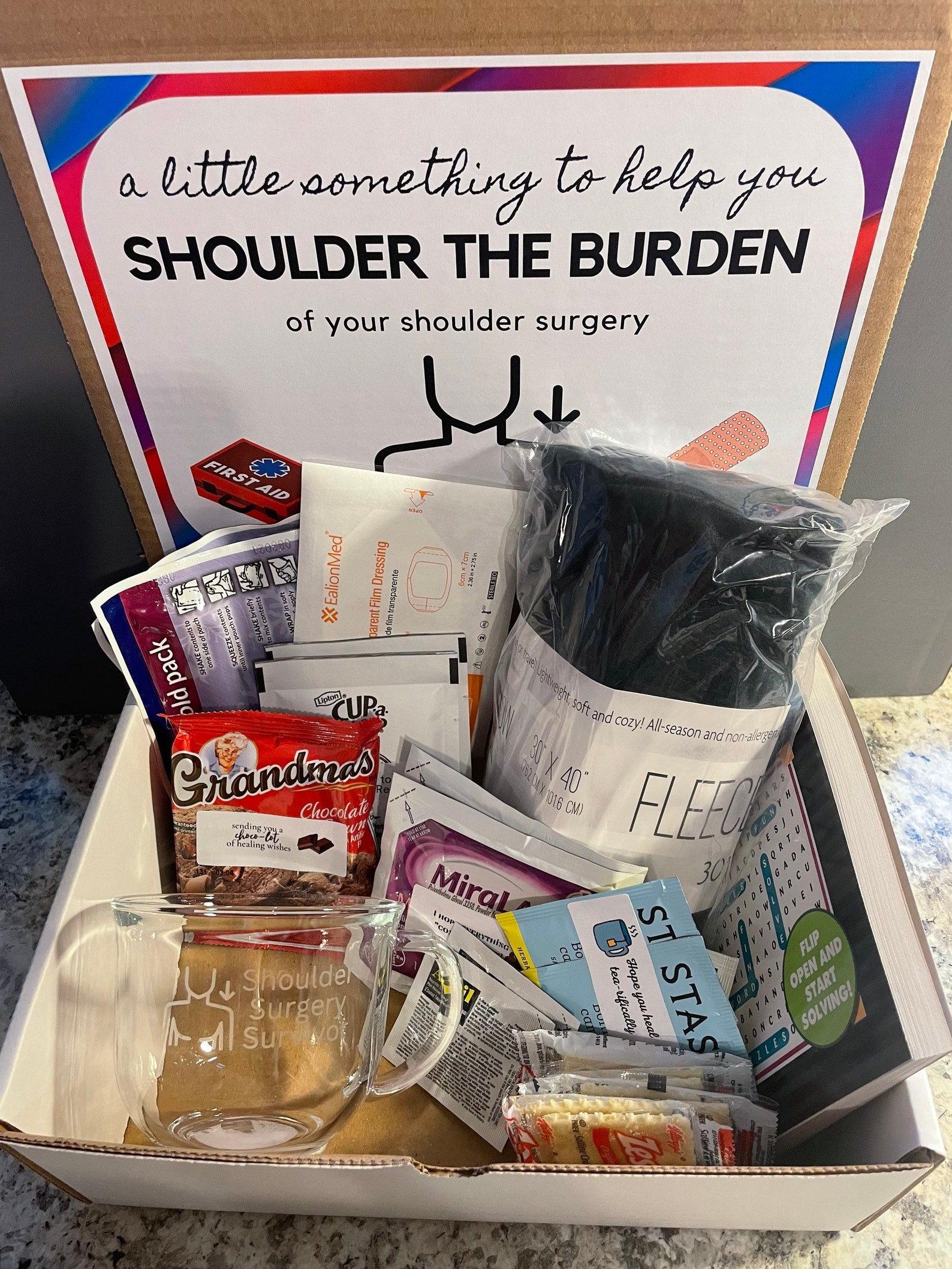 Shoulder Surgery Care Package - Etsy