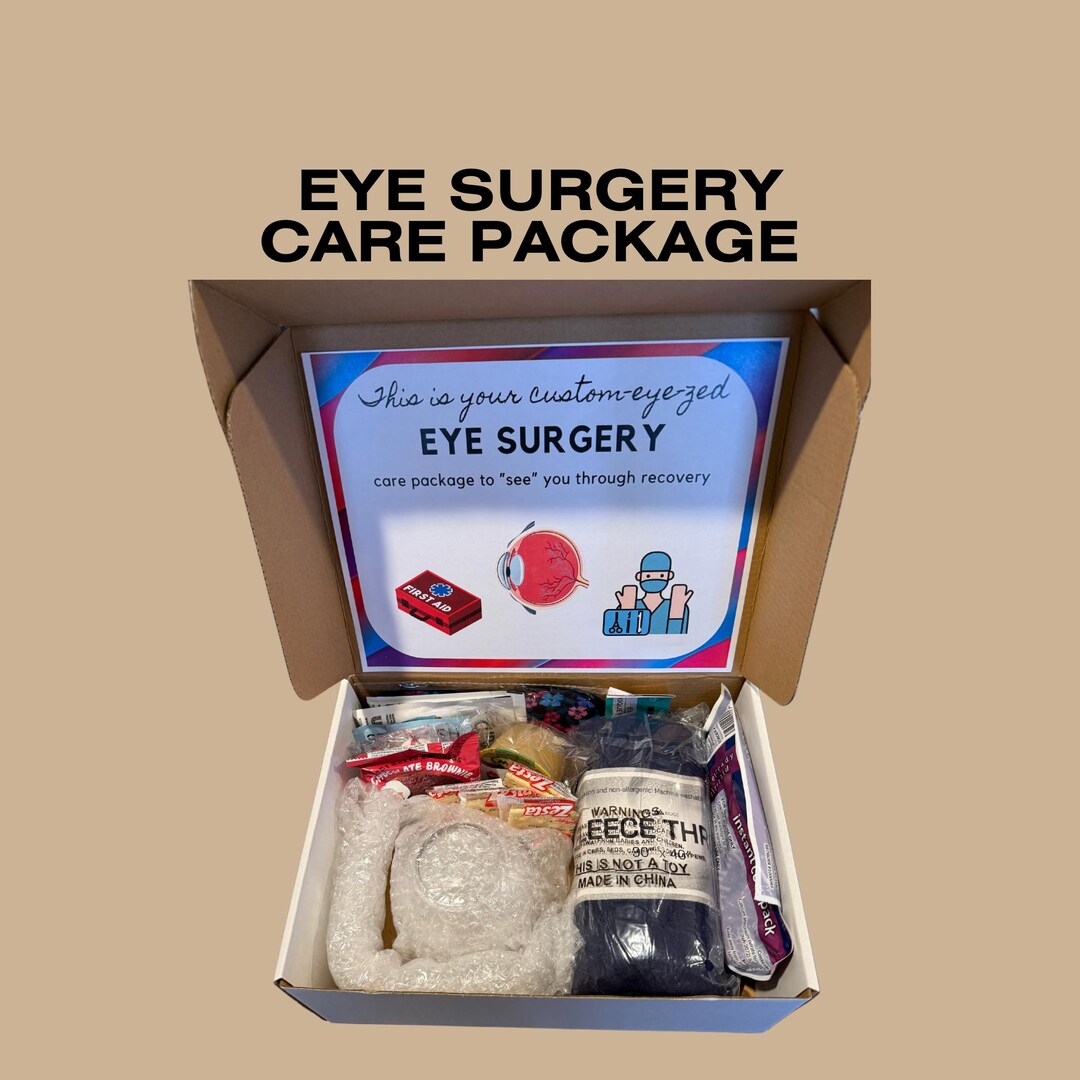 Eye Surgery Care Package - Etsy