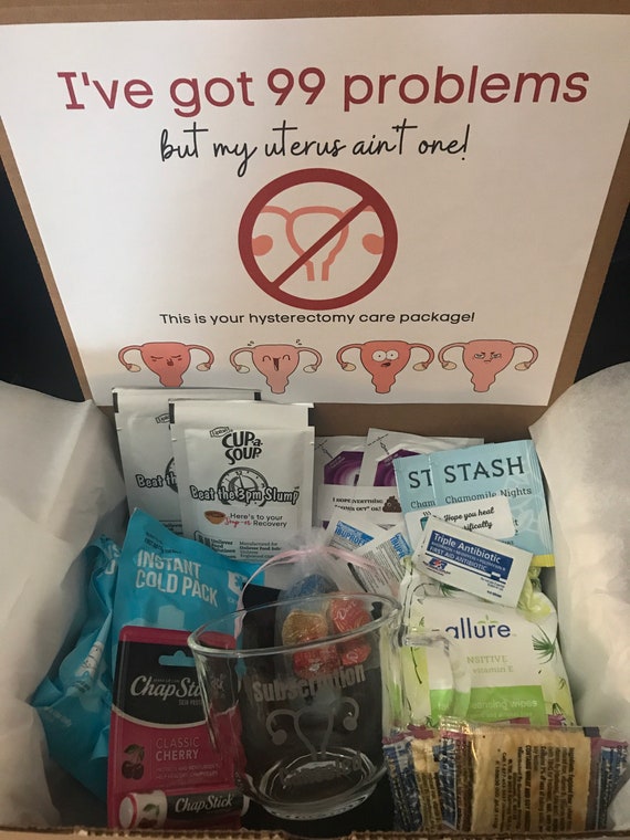 Hysterectomy Care Package Etsy