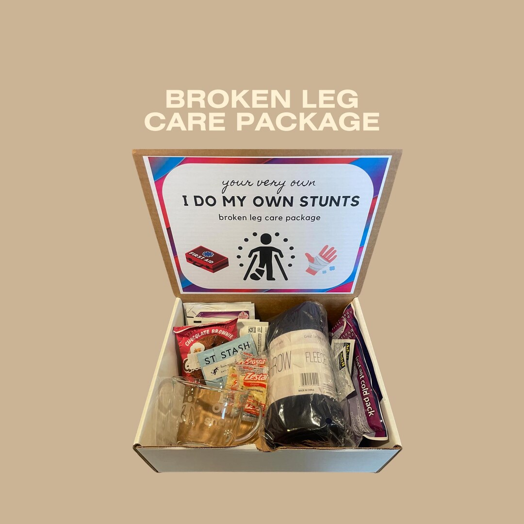 Broken Leg Care Package - Etsy