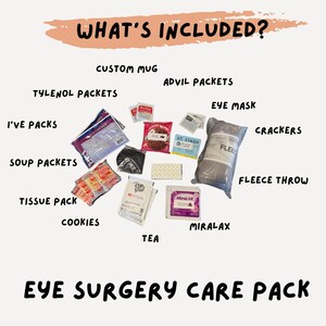 Eye Surgery Care Package - Etsy