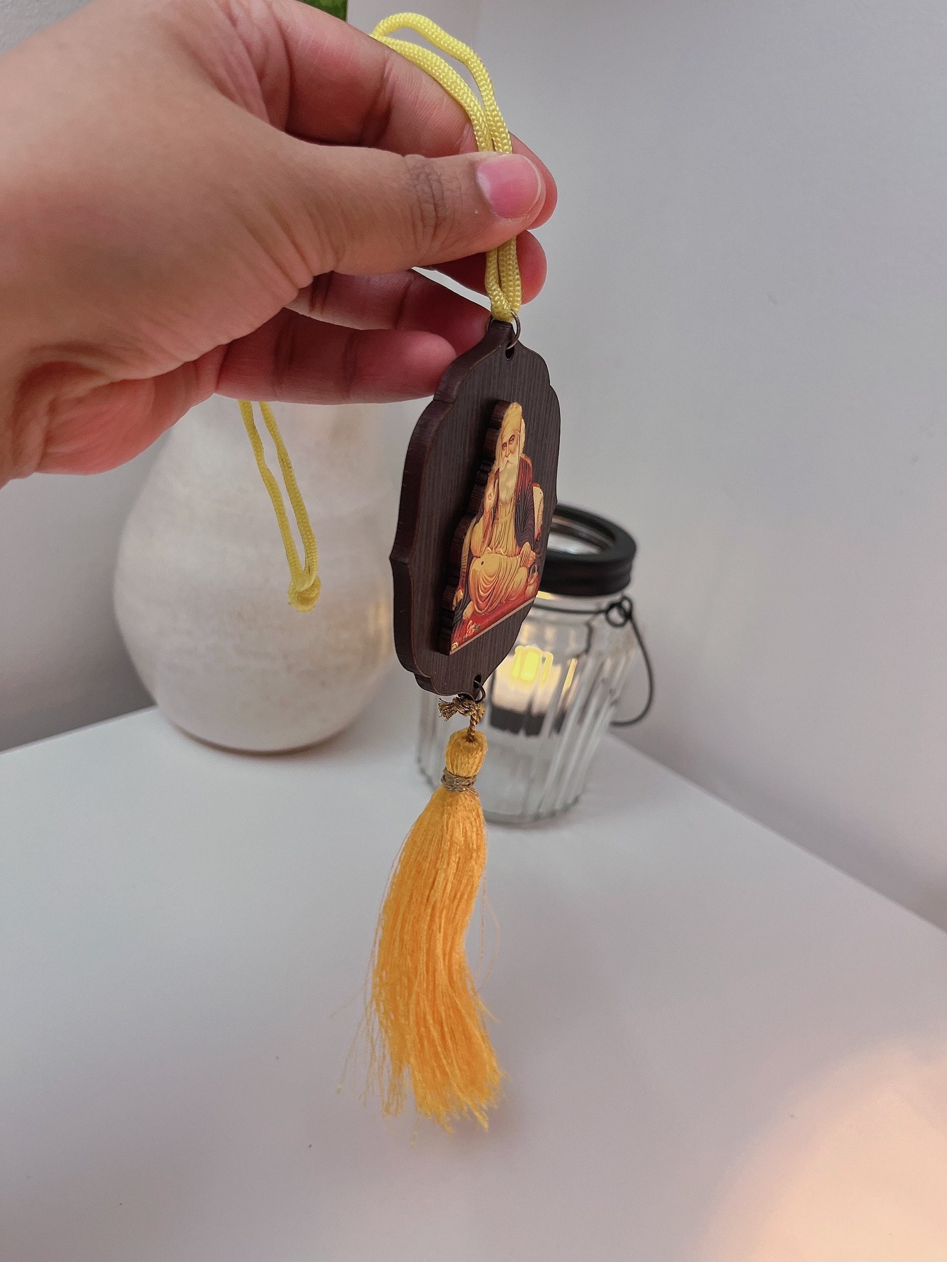 Waheguru Tera Shukar Hai Guru Nanak Dev Ji CAR HANGING - Etsy