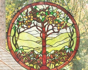 Round Glass Panel - Etsy