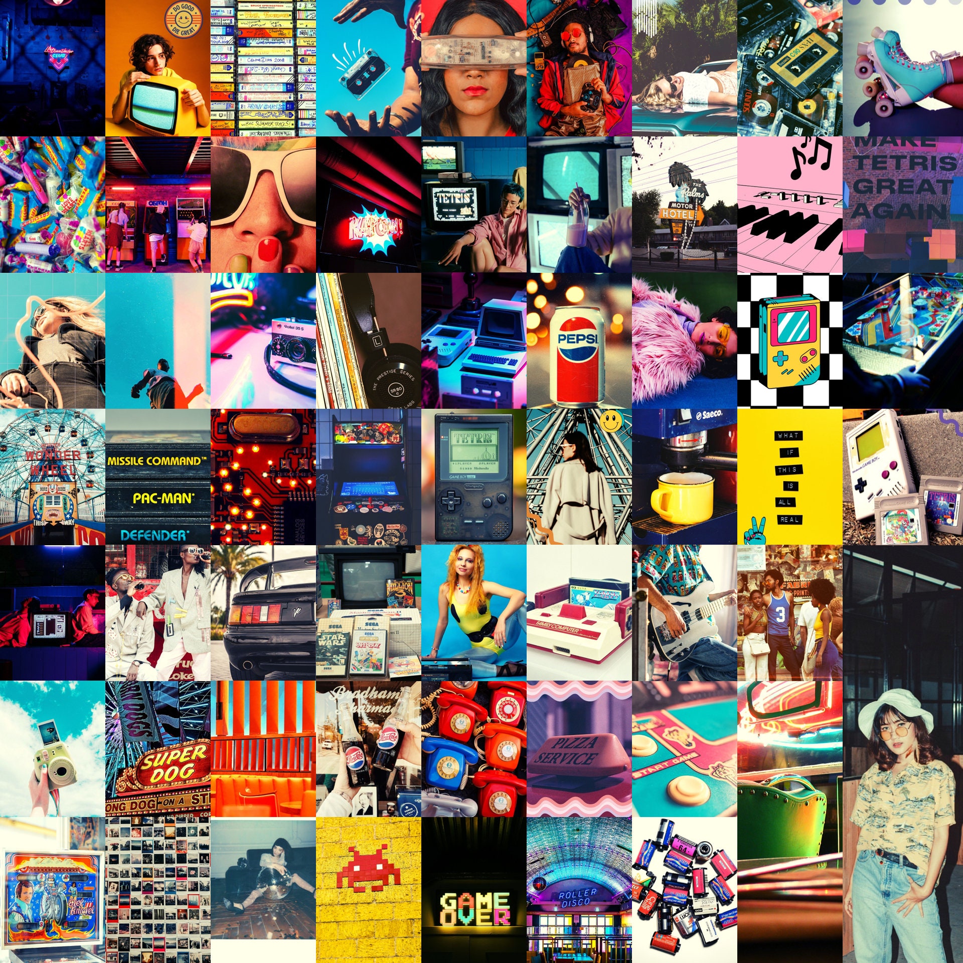 1980s Collage Mtv