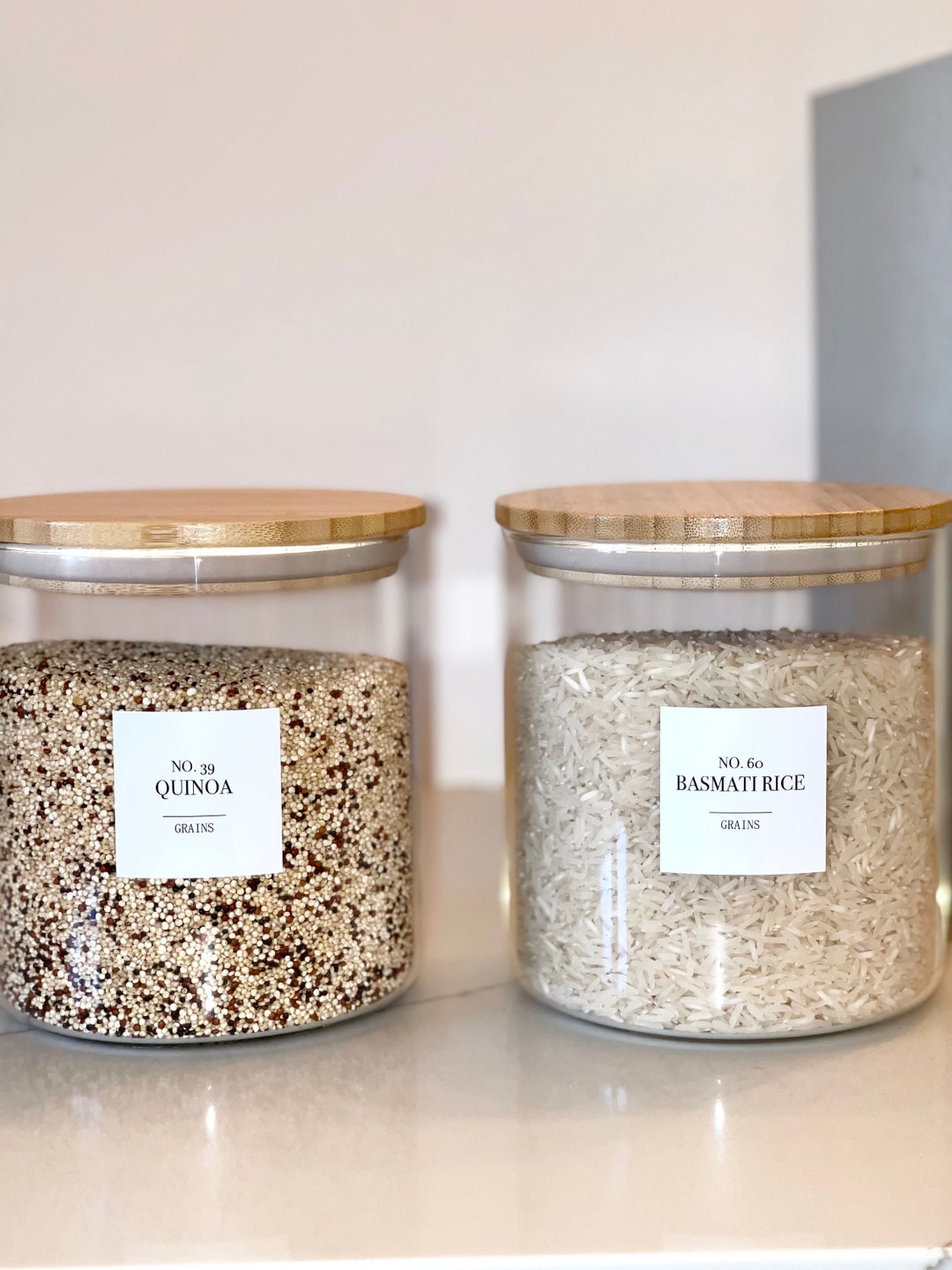 Modern Pantry Labels • Kitchen Pantry Labels • Home Organization ...