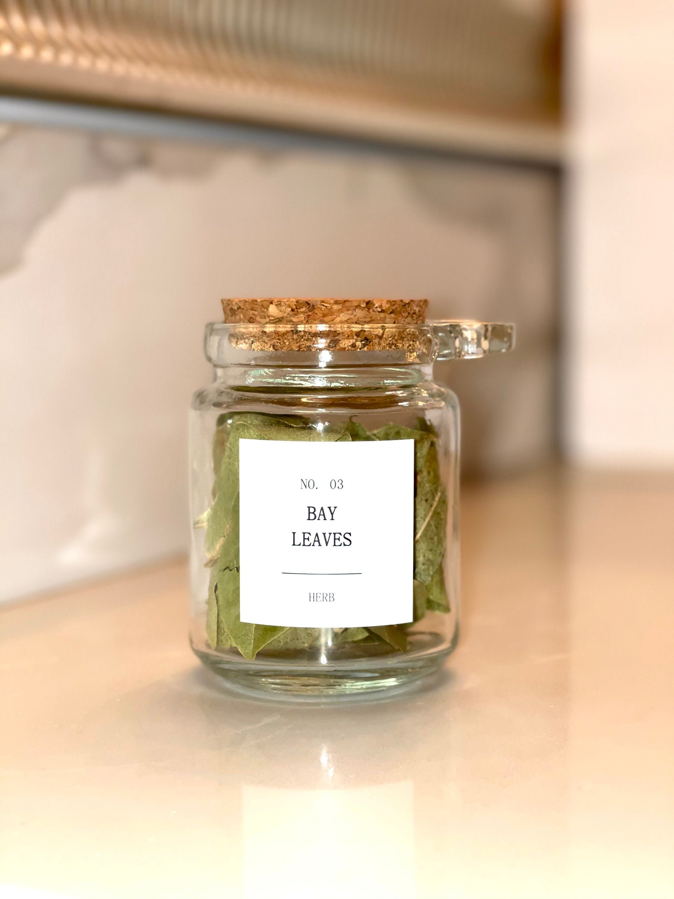 Minimalist Spice Labels • Spice Labels • Home Organization • Durable ...