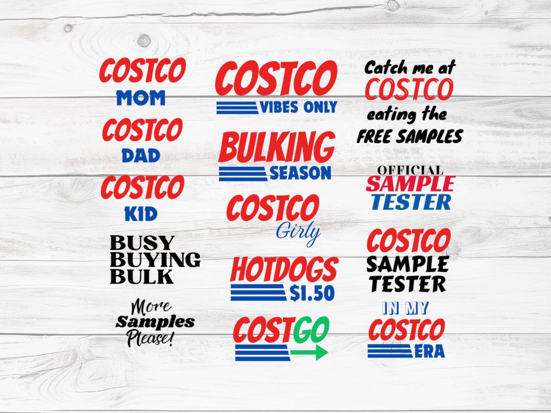 COSTCO - Digital Download - PNG SVG Jpg Pdf - Etsy