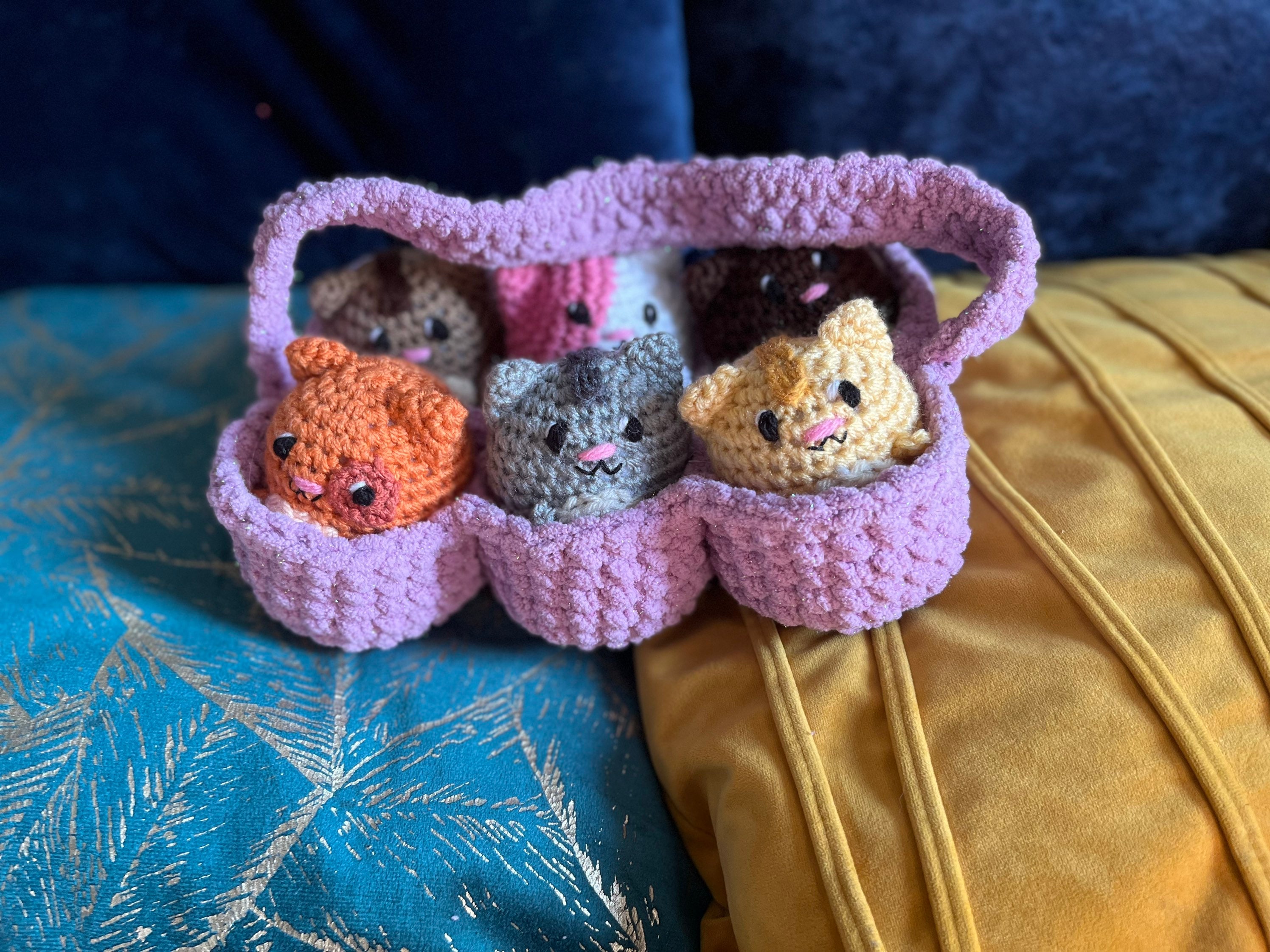 Hamster Kitties From Gabbys Dollhouse Etsy