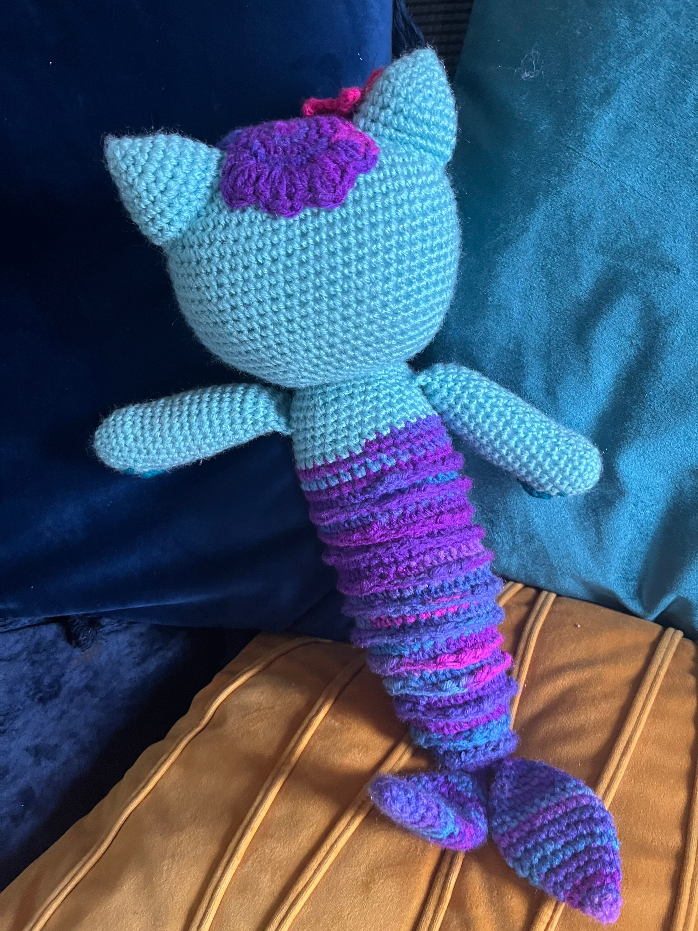 Mer Cat From Gabbys Dollhouse - Etsy Canada