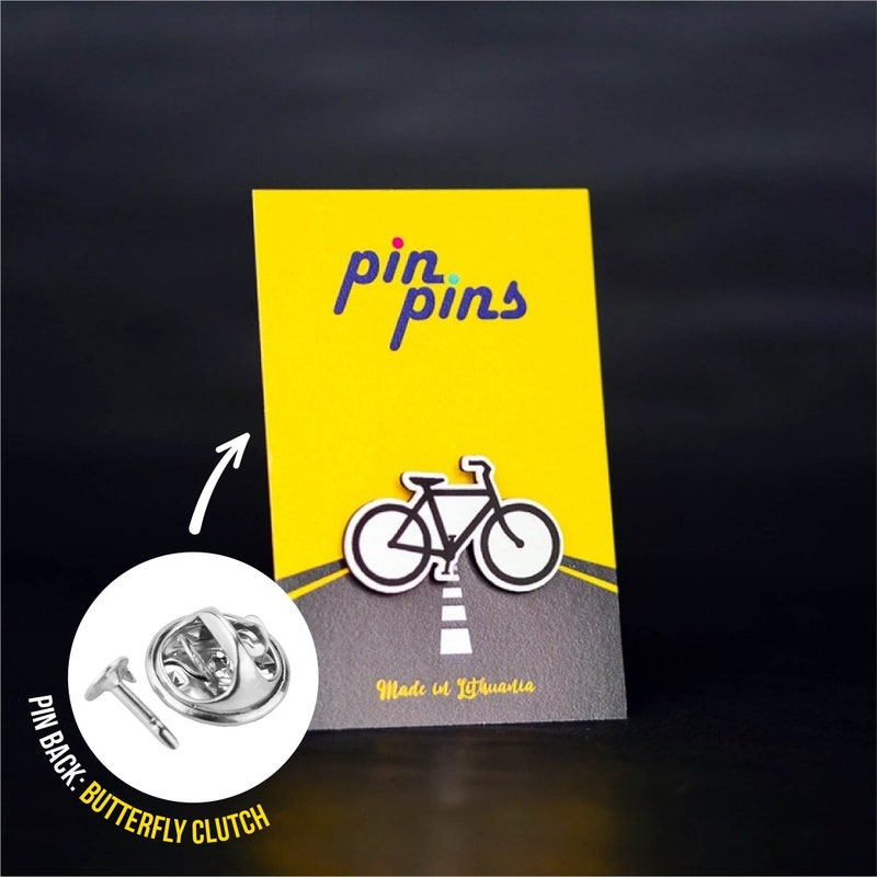 Bicycle Pin - Etsy