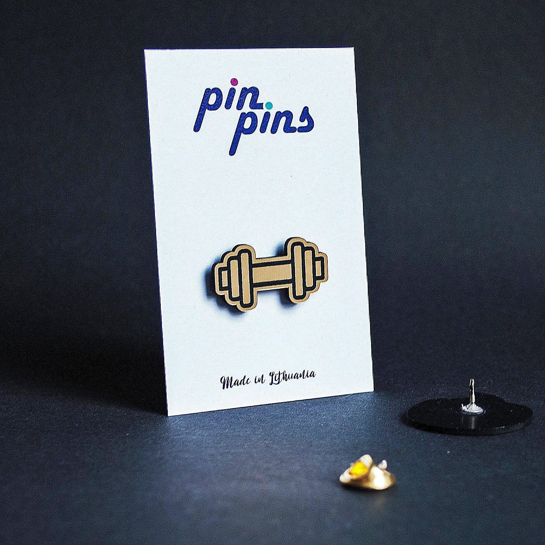 Dumbbell Gym Fitness Crossfit Pin! - Sport, Body Builder, Muscle ...