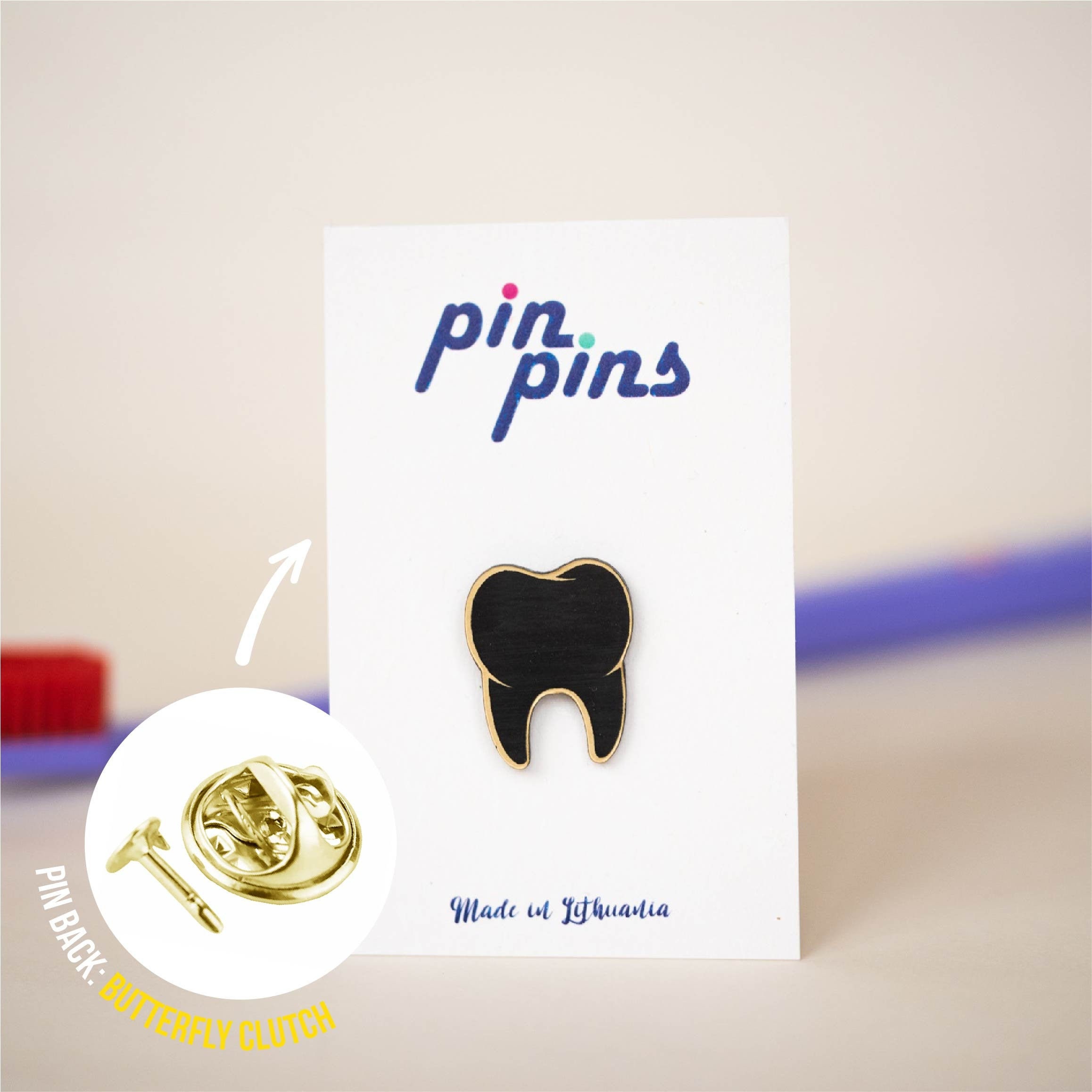 Dentist Pin Badges Brooch Dentist Tooth Teeth Dental - Etsy