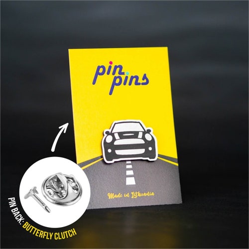 Enamel Pins Mini Cooper Car Cute Pin - Etsy