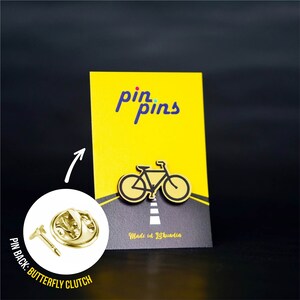Bicycle Bike Pin! - Pins, Badges, Brooch, Bike Lover Original Gift ...