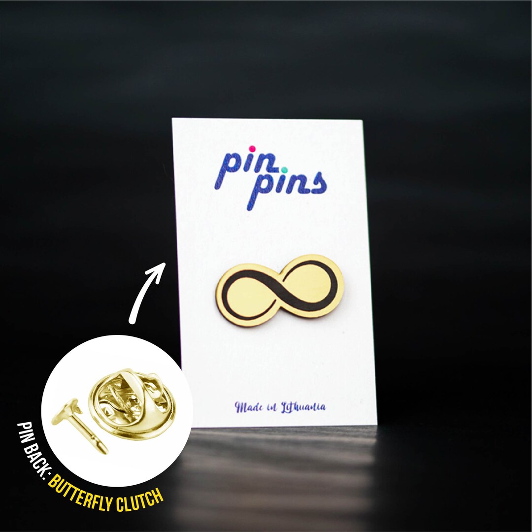 Infinity Pin! - Pins, Badges, Brooch, Infinity Pin, Original Gift, Gift ...