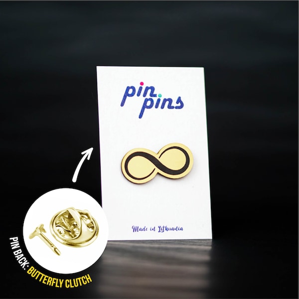 Infinity Brooch - Etsy