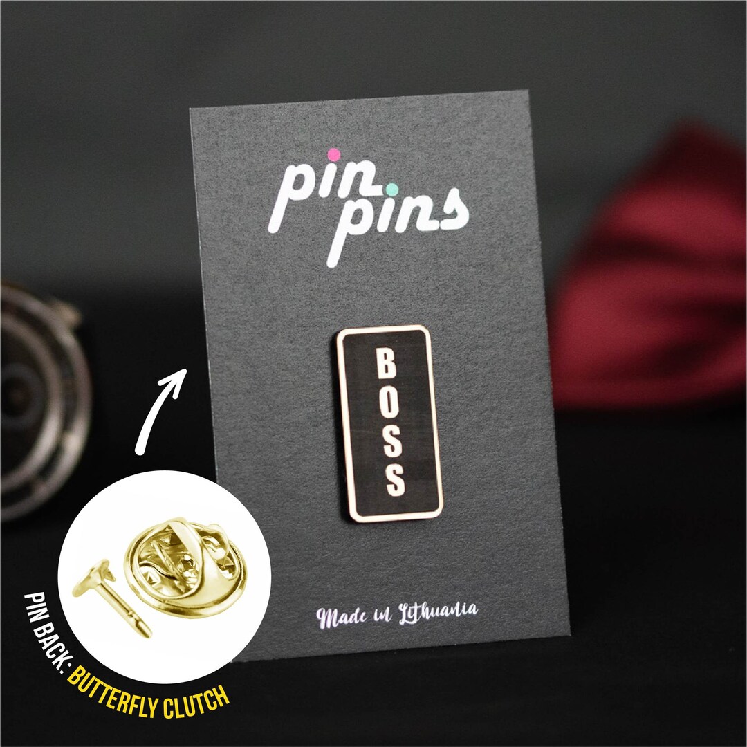 BOSS Day Gift Pin! - Badges, Brooch, Boss Day, BOSS, Manager Gift Pin ...