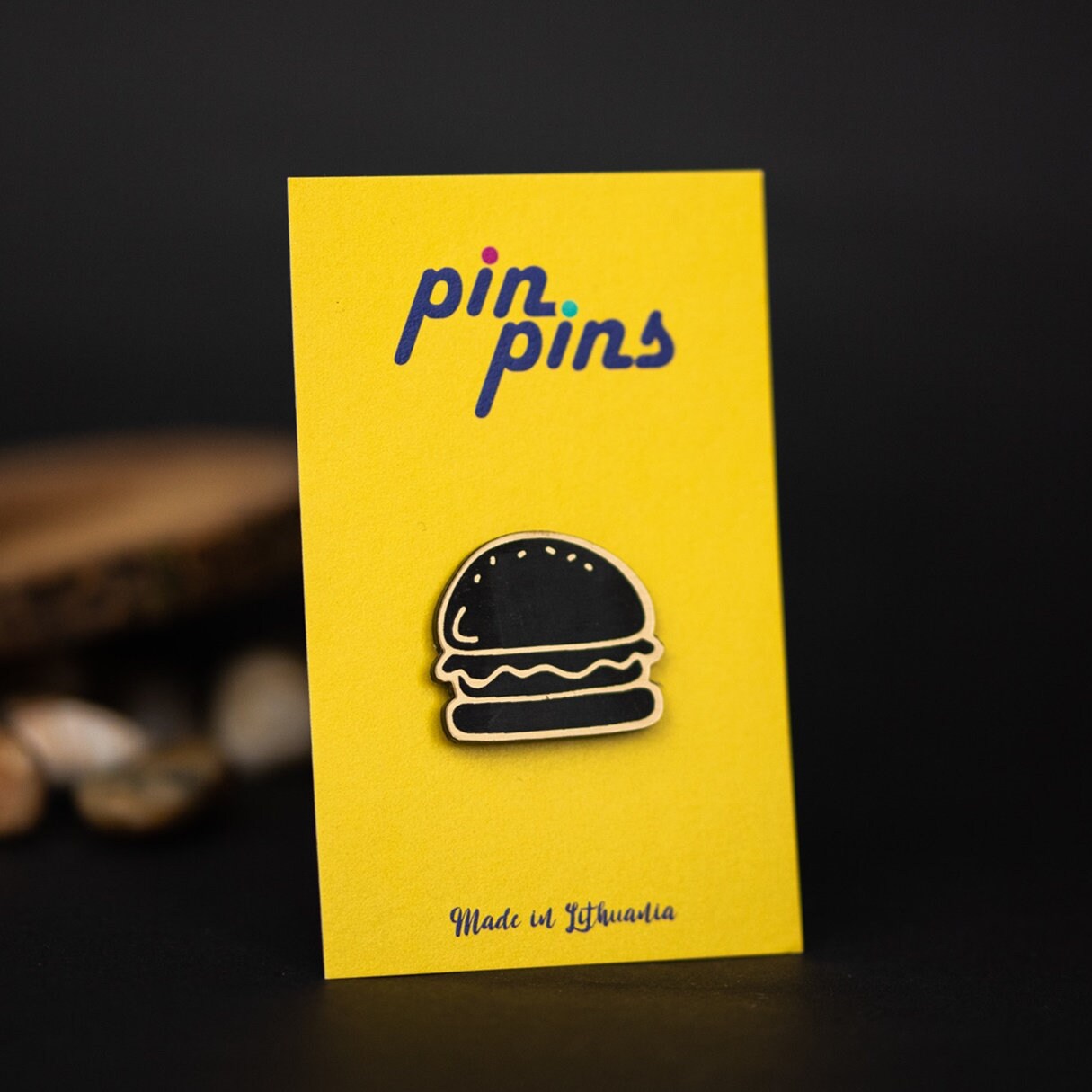 Burger Cheeseburger Pin pins burger pins food pins food | Etsy