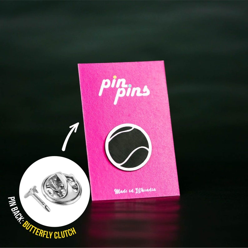 Tennis Game Ball Pin! - Pins, Brooch, Badges, Tennis Player, Clothing ...