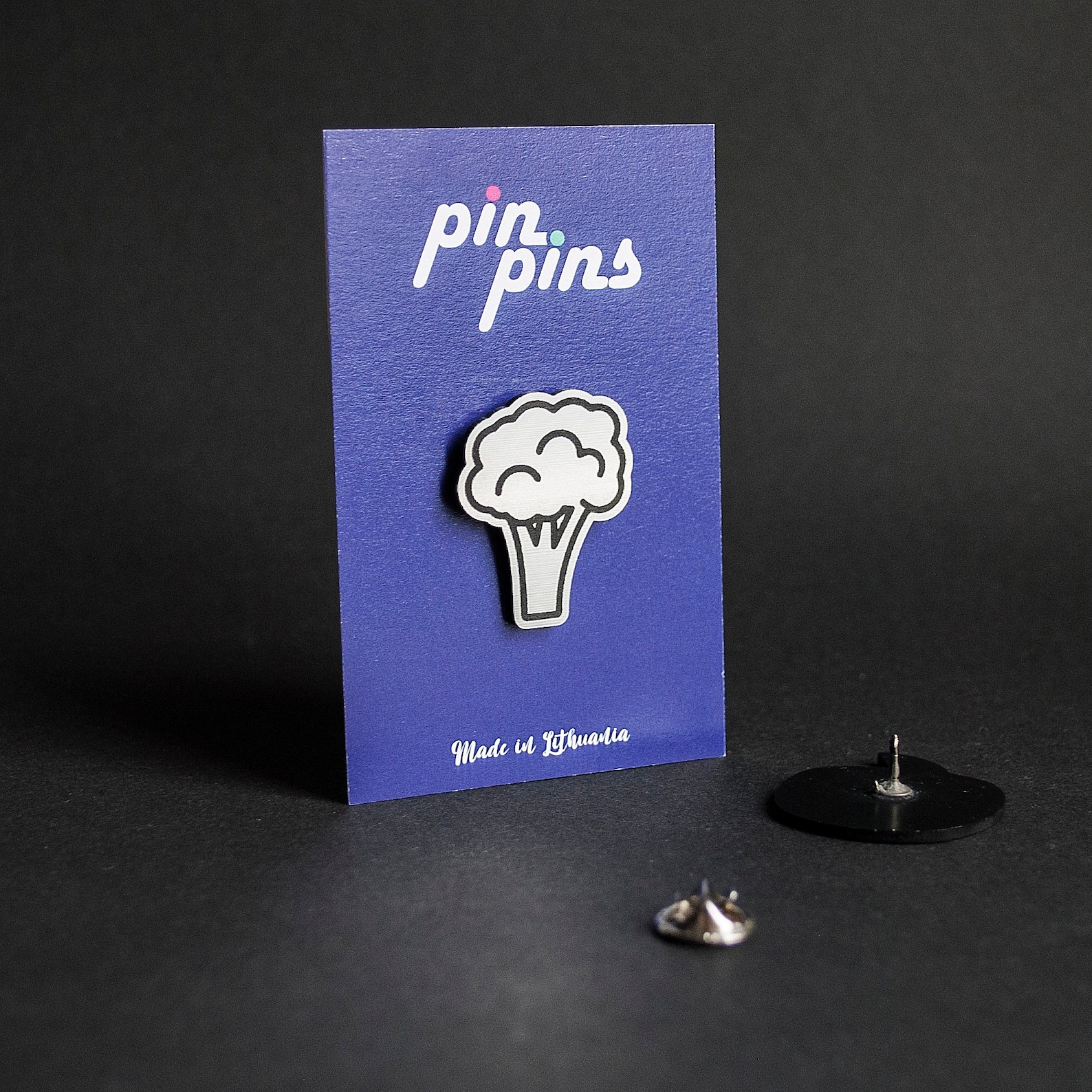 Broccoli Pin! Brooch, Badges, Food Lover Pins, Vegetarian Vegan Pin ...