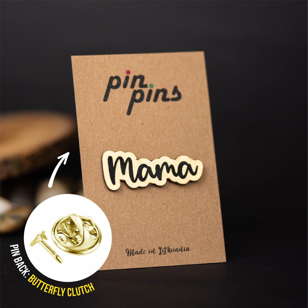 Best Mama Pin! Mum Mom Mother Mommy Pin - Family Pins, Mother's Day ...
