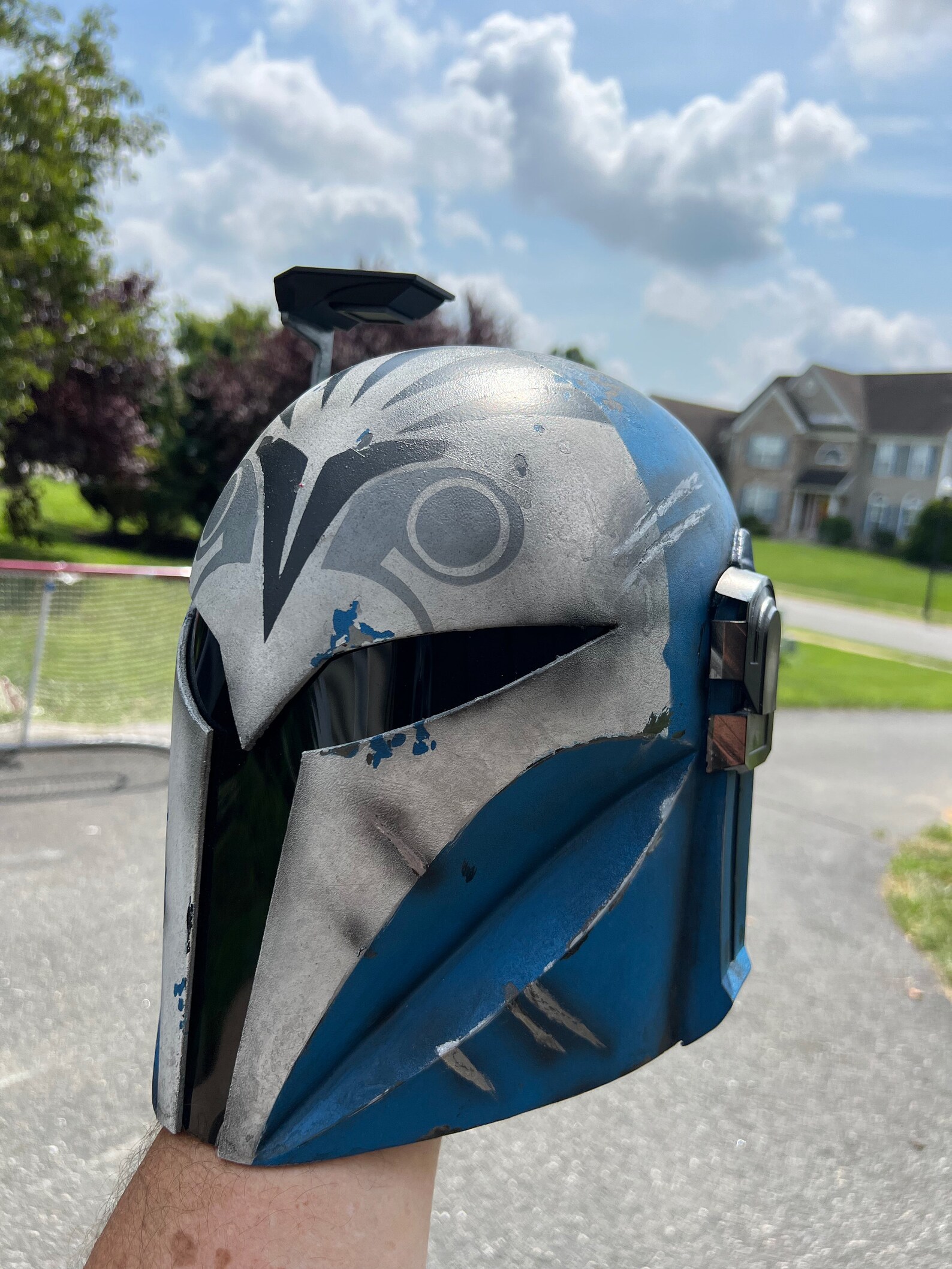 Bo Katan Nite Owl Helmet - Etsy