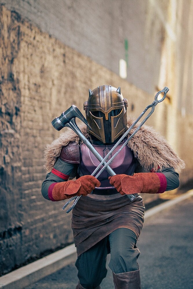 The Armorer Costume Mandalorian Etsy