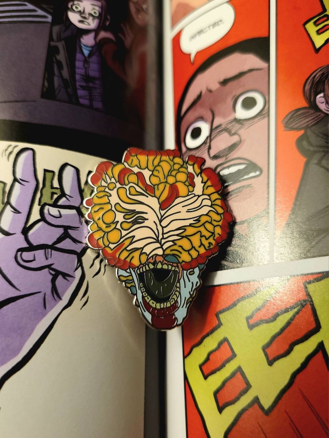 The Last of Us Clicker Hard Enamel Pin - Etsy