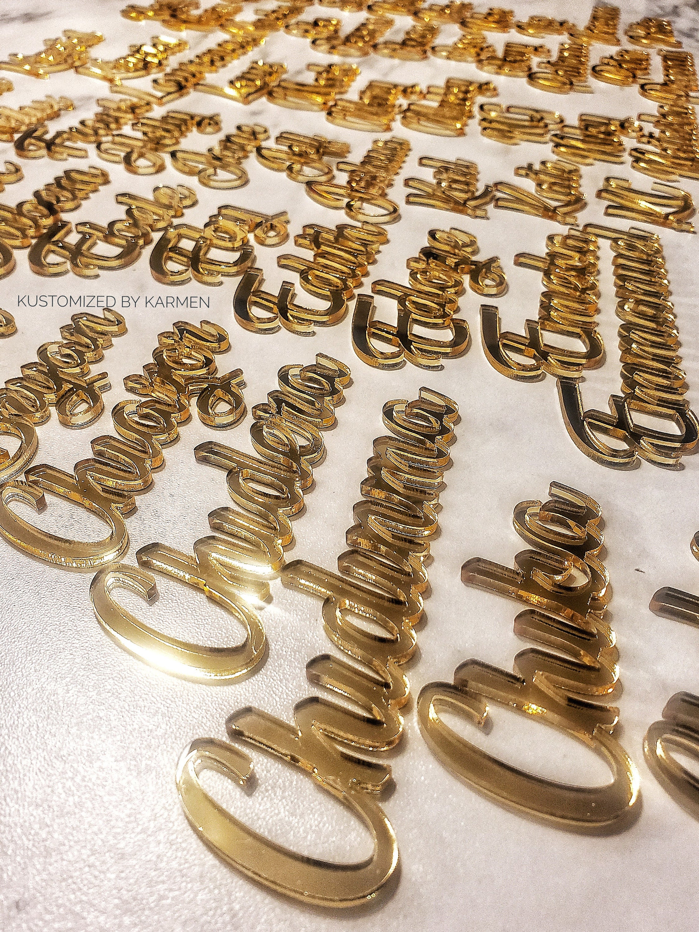 Name Plate for Wedding Table - Etsy