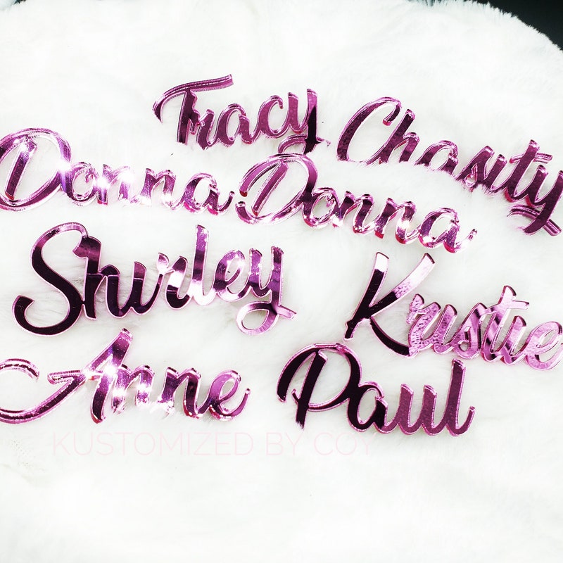 Laser Cut Names - Etsy