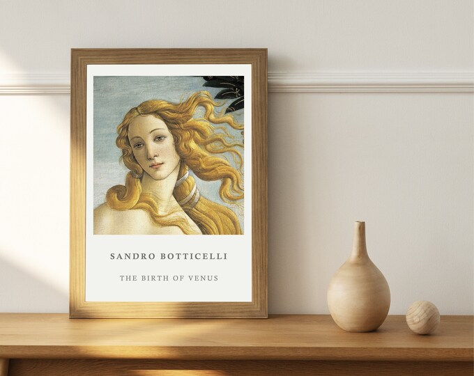 The Birth of Venus by Sandro Boticelli, Italian Renaissance Fine Art ...