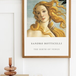 The Birth of Venus by Sandro Boticelli, Italian Renaissance Fine Art ...