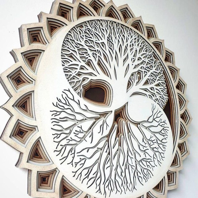 Tree of Life Mandala - Etsy