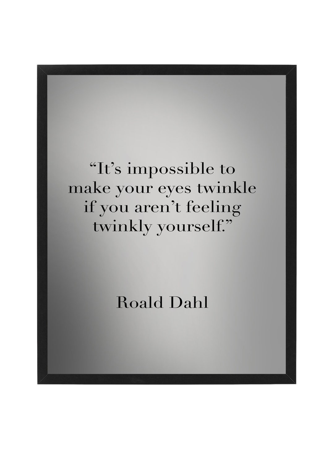 Roald Dahl Poster Print - Etsy