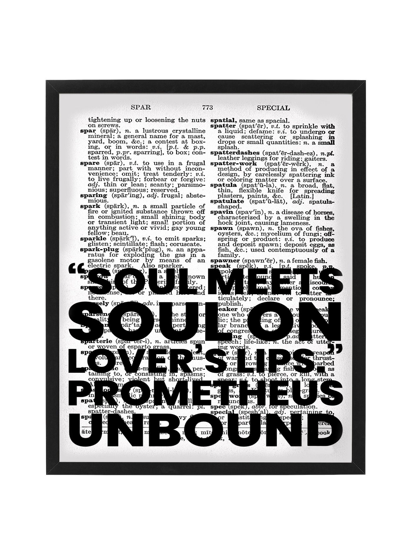 Prometheus Unbound Quote Print Poster 5 Sizes Available - Etsy UK