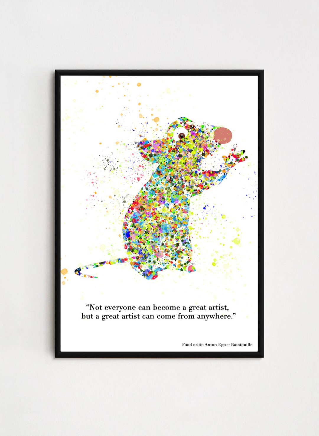 Ratatouille Print Poster Movie Artwork - Etsy UK