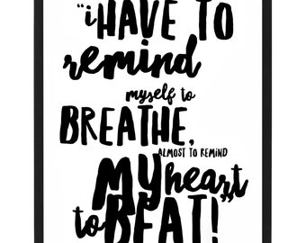 Emily Brontë Writing Artwork Print - Etsy