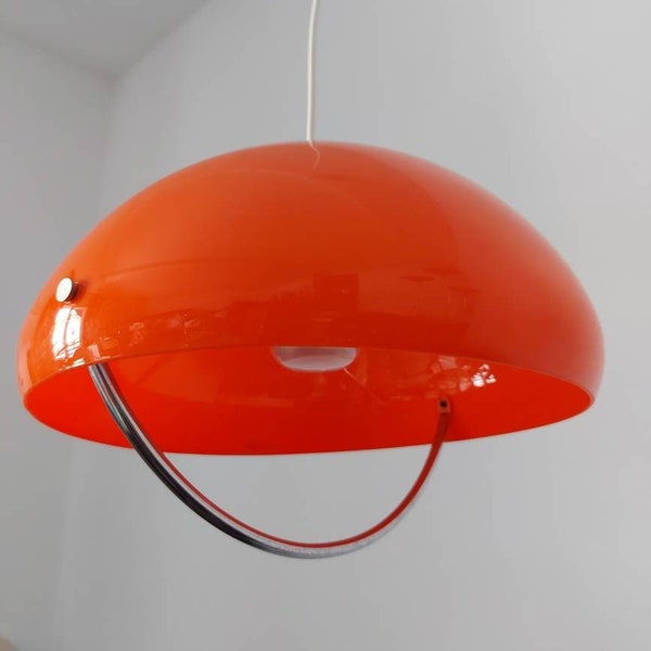 Orange Ceiling Light - Etsy