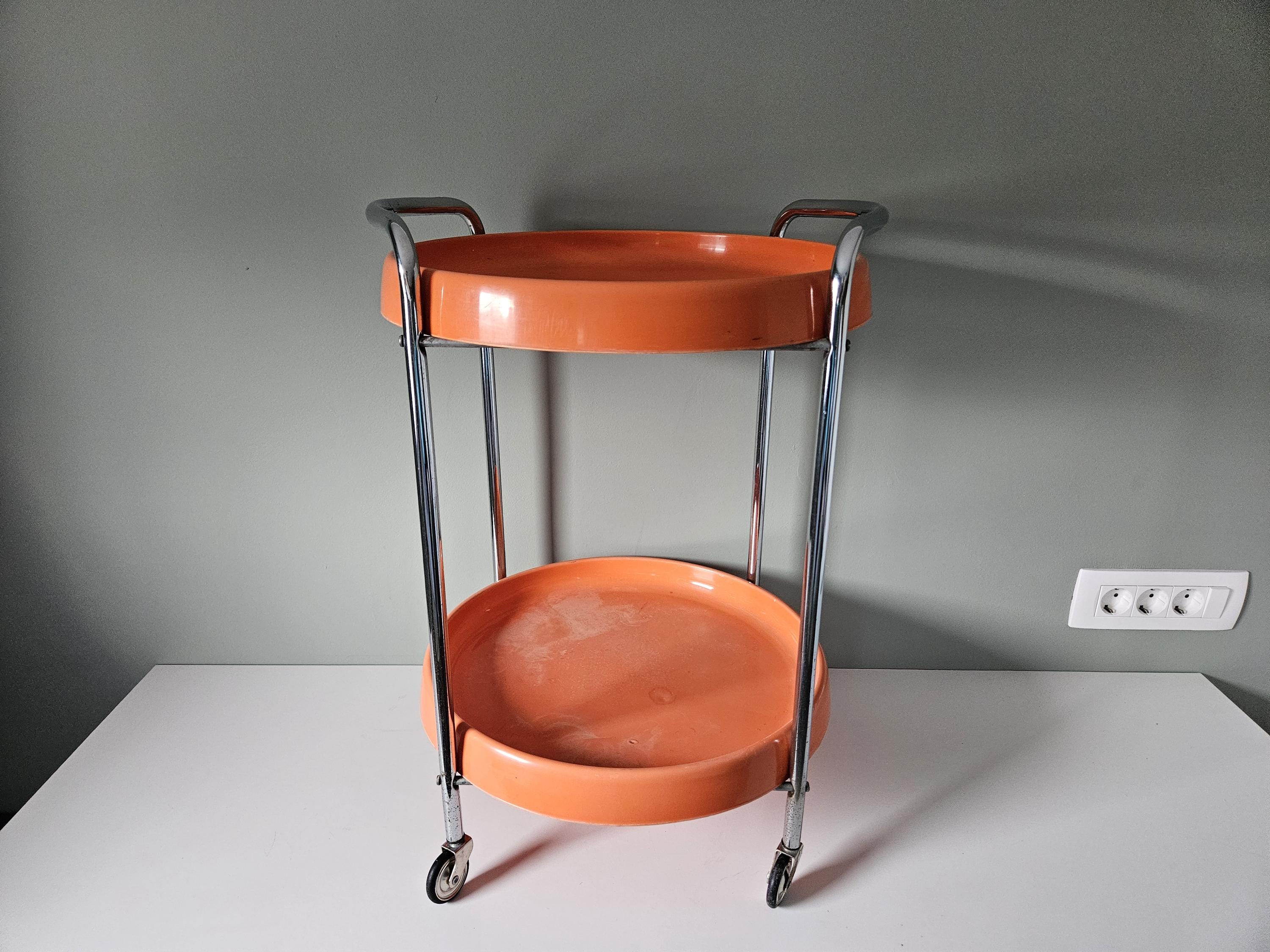 Plastic trolley table store