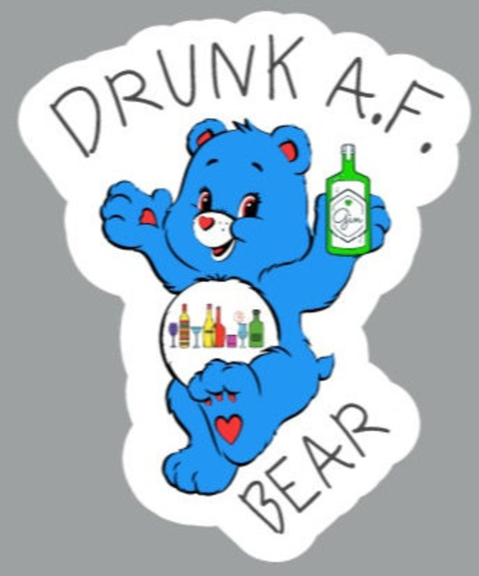 Not so Care Bears - Etsy