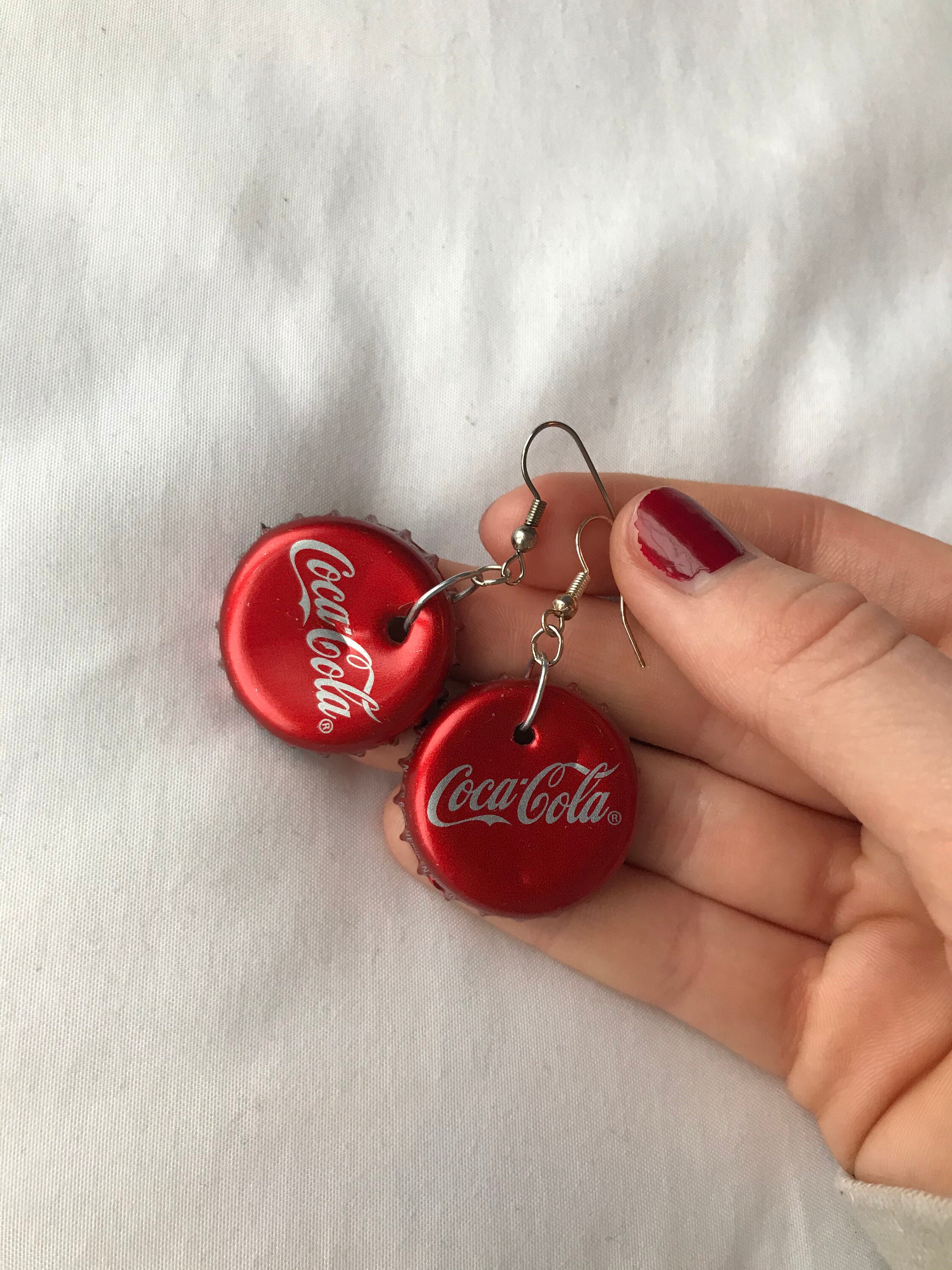 Coca-cola Earrings - Etsy