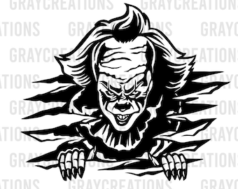 Creepy Scratch Svg - Etsy