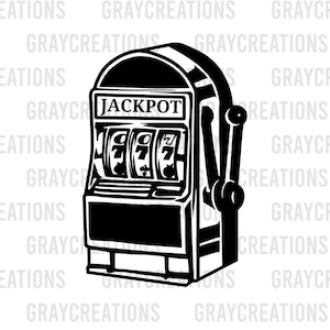 Casino Slot Machine Svg / North American Coin-operated Gaming Machine ...