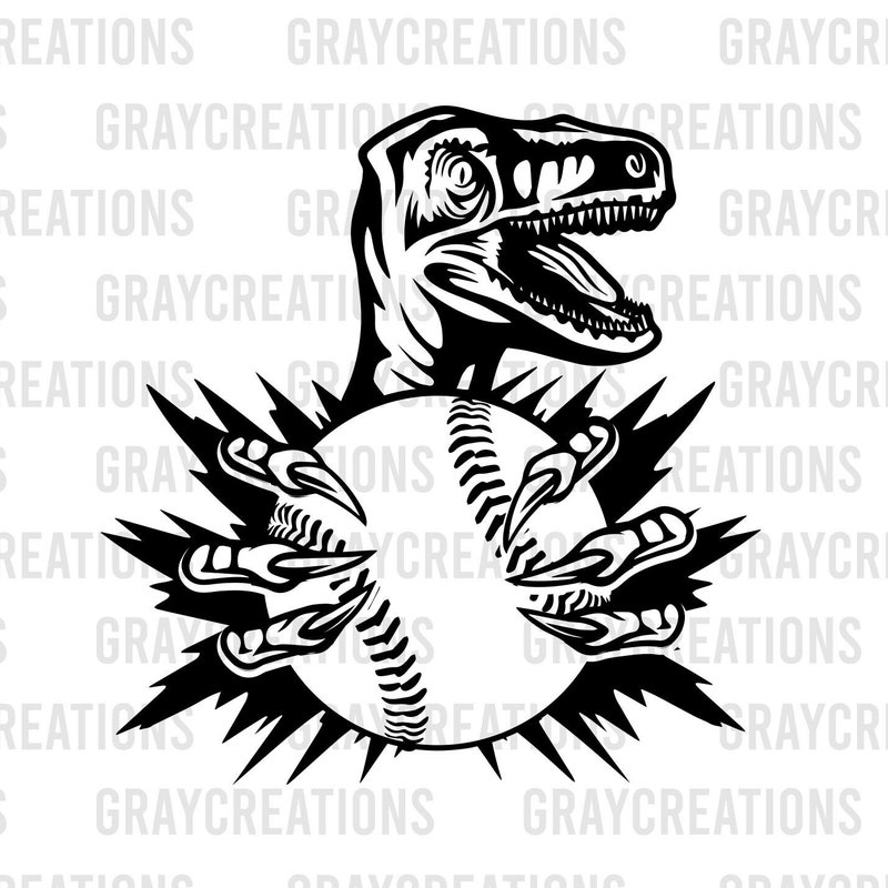 Raptor Baseball Svg - Etsy