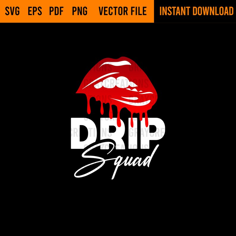 Birthday Drip Bundle Svg / Drip Squad Svg / 2 Color Variations - Etsy