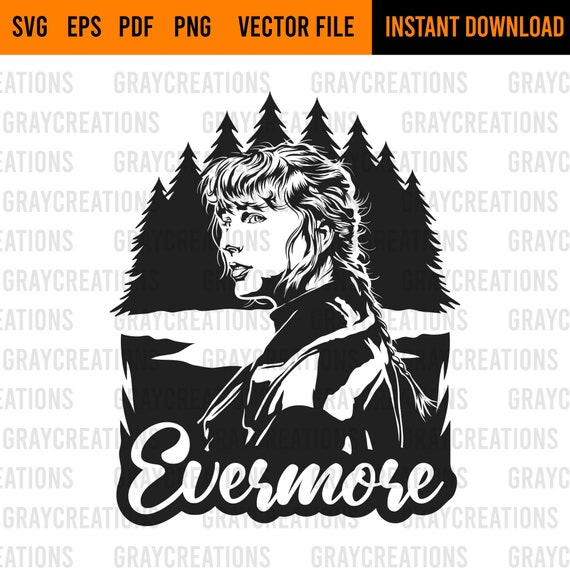 Taylor Swift Evermore Svg /evermore Album Svg /taylor Swift | Etsy