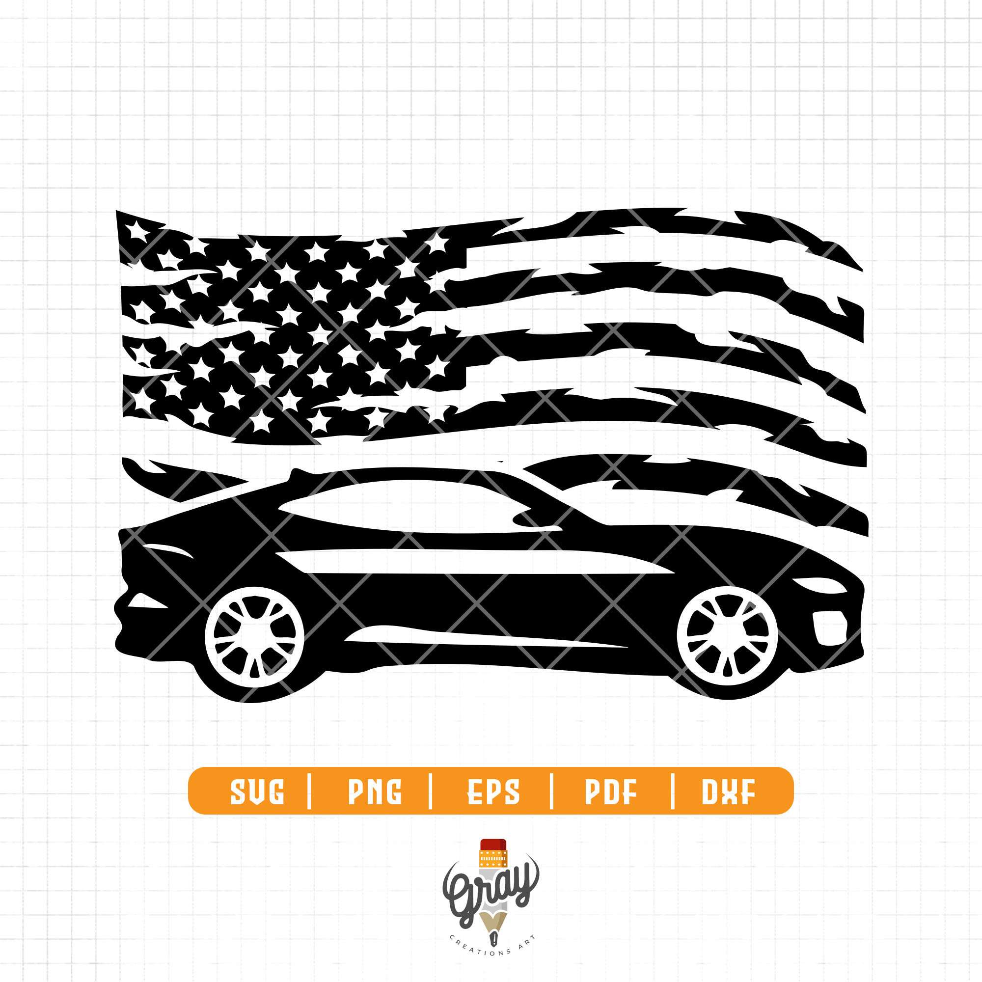 US Race Car Svg , Sports Car , Racing ,car Cli Art, Cricut, Silhouette ...