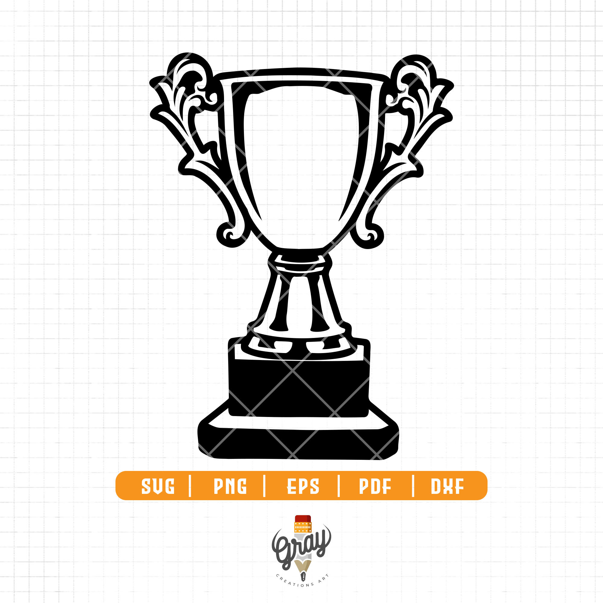 Trophy Svg, Champion Svg, Awards Svg ,winner Svg, Cricut,silhouette ...